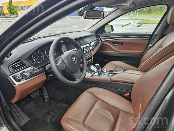 Grey BMW 520 2011 in Riga, with an engine capacity of 2.00 L and mileage of 405 thousand km for 9000 €, photo 10 on AUTOMOTO.COM.LV