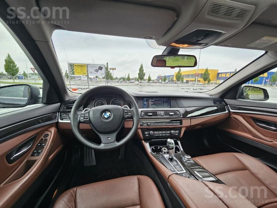 Grey BMW 520 2011 in Riga, with an engine capacity of 2.00 L and mileage of 405 thousand km for 9000 €, photo 16 on AUTOMOTO.COM.LV