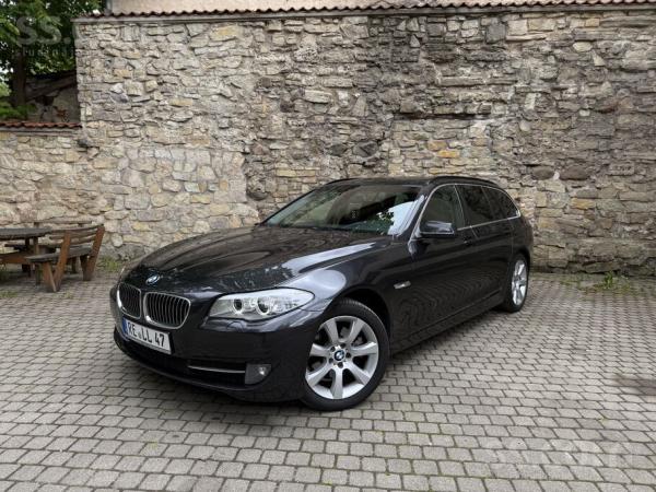 Grey BMW 520 2011 in Cesis, with an engine capacity of 2.00 L and mileage of 290 thousand km for 8750 €, photo 1 on AUTOMOTO.COM.LV