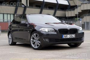 Pelēks BMW 520 2011 Rīga, ar dzinēja tilpumu 2.00 L un nobraukumu 170 tūkst. km par 7950 €, foto  vietnē AUTOMOTO.COM.LV
