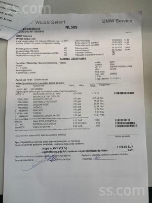 Серый БМВ 520 2011 в Елгава, объемом двигателя 2.00 л и пробегом 324 тыс. км за 8200 €, фото 14 на AUTOMOTO.COM.LV