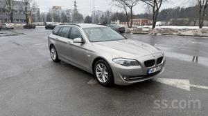 Grey BMW 520 2011 in Riga, with an engine capacity of 2.00 L and mileage of 326 thousand km for 5890 €, photo  on AUTOMOTO.COM.LV