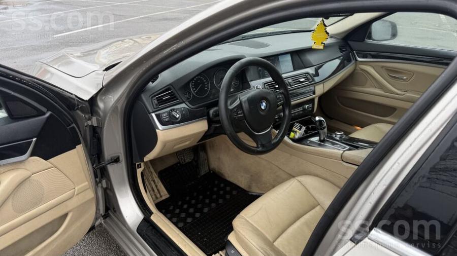 Pelēks BMW 520 2011 Rīga, ar dzinēja tilpumu 2.00 L un nobraukumu 326 tūkst. km par 5890 €, foto 10 vietnē AUTOMOTO.COM.LV
