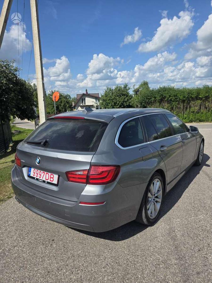 Pelēks BMW 520 2011 Marijampole, ar dzinēja tilpumu 2.00 L un nobraukumu 300 tūkst. km par 4550 €, foto 7 vietnē AUTOMOTO.COM.LV