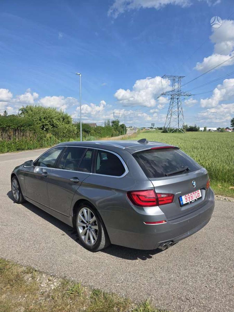 Pelēks BMW 520 2011 Marijampole, ar dzinēja tilpumu 2.00 L un nobraukumu 300 tūkst. km par 4550 €, foto 9 vietnē AUTOMOTO.COM.LV