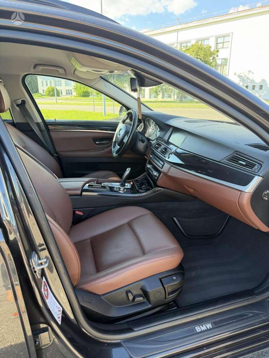 Grey BMW 520 2011 in Kaunas, with an engine capacity of 2.00 L and mileage of 313 thousand km for 8100 €, photo 9 on AUTOMOTO.COM.LV