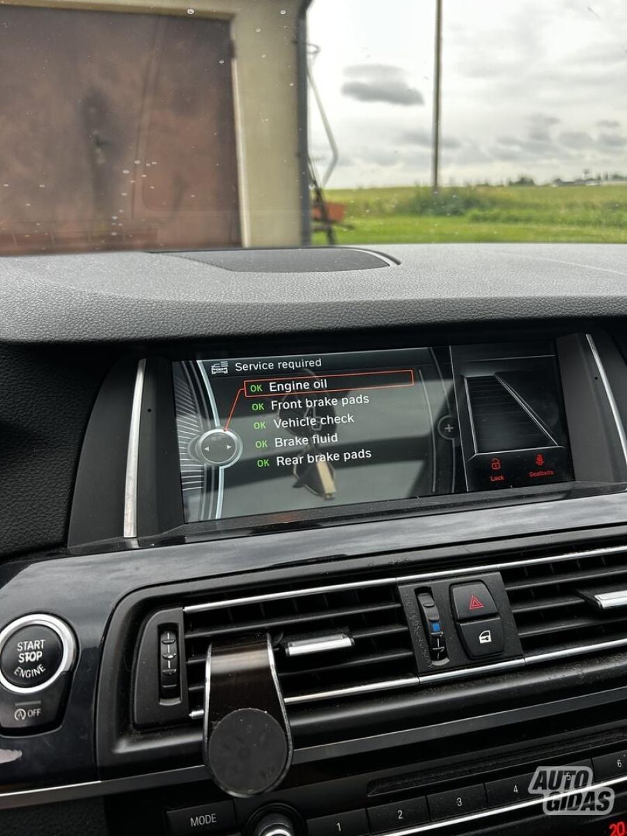 Pelēks BMW 520 2011 Raseiniai, ar dzinēja tilpumu 2.00 L un nobraukumu 396 tūkst. km par 7000 €, foto 13 vietnē AUTOMOTO.COM.LV