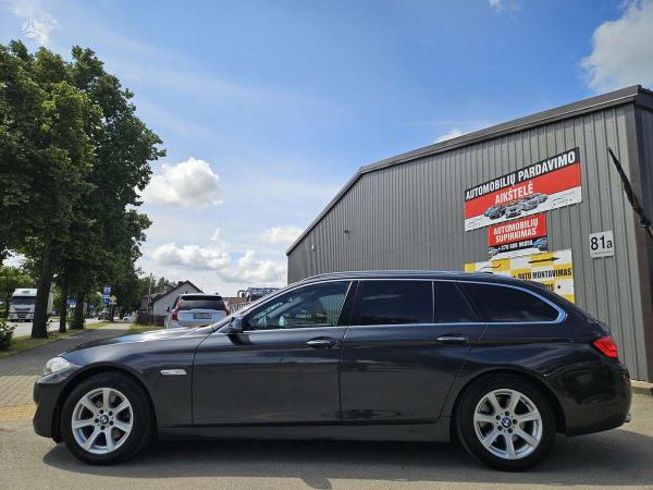 Grey BMW 520 2011 in Siauliai, with an engine capacity of 2.00 L and mileage of 269 thousand km for 7450 €, photo 6 on AUTOMOTO.COM.LV