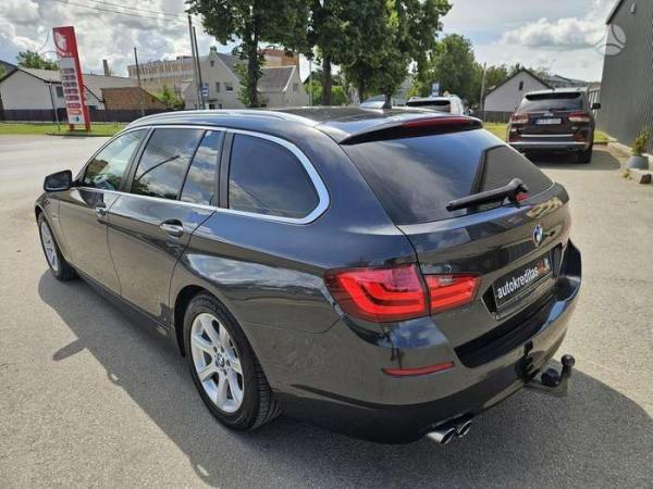 Grey BMW 520 2011 in Siauliai, with an engine capacity of 2.00 L and mileage of 269 thousand km for 7450 €, photo 4 on AUTOMOTO.COM.LV