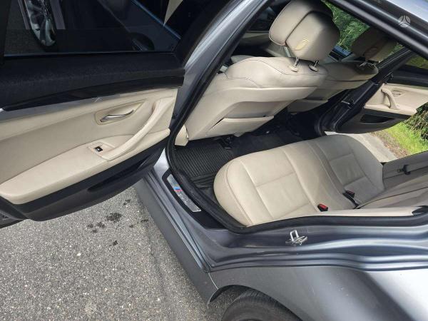 Pelēks BMW 520 2011 Kauņa, ar dzinēja tilpumu 2.00 L un nobraukumu 331 tūkst. km par 8500 €, foto 9 vietnē AUTOMOTO.COM.LV