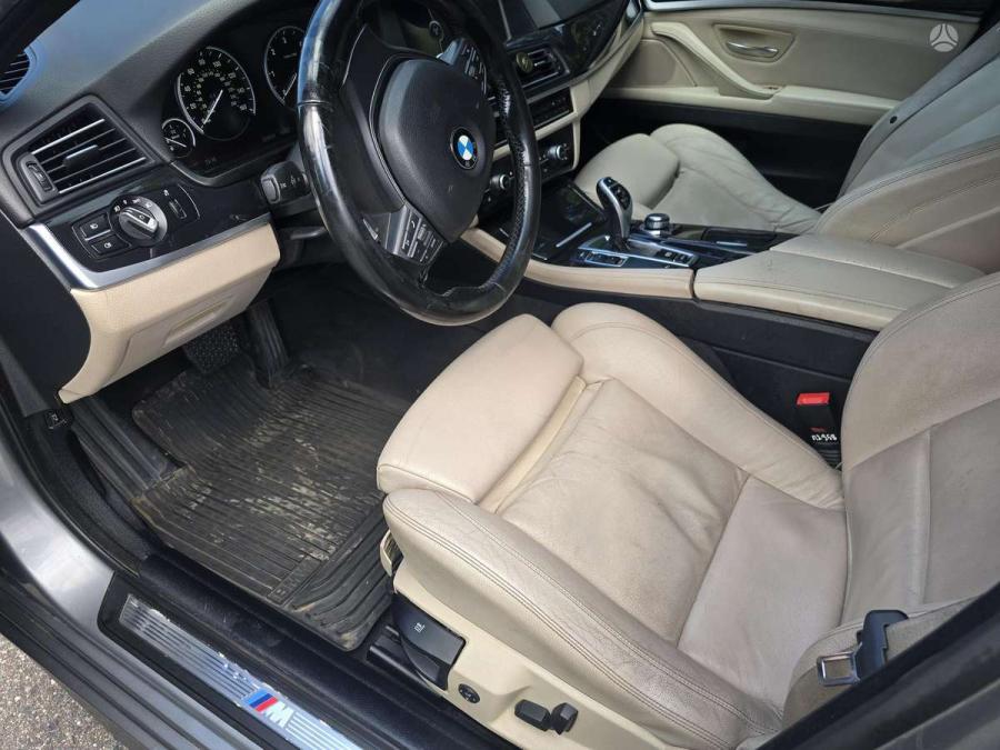 Pelēks BMW 520 2011 Kauņa, ar dzinēja tilpumu 2.00 L un nobraukumu 331 tūkst. km par 8500 €, foto 12 vietnē AUTOMOTO.COM.LV