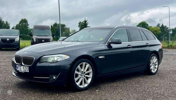 Grey BMW 520 2011 in Panevezys, with an engine capacity of 2.00 L and mileage of 330 thousand km for 7500 €, photo 8 on AUTOMOTO.COM.LV