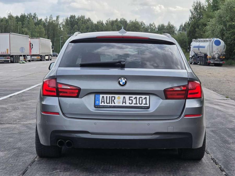 Pelēks BMW 520 2011 Šauļi, ar dzinēja tilpumu 2.00 L un nobraukumu 243 tūkst. km par 7700 €, foto 6 vietnē AUTOMOTO.COM.LV