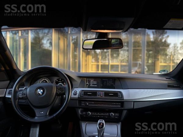 Grey BMW 520 2011 in Tukums, with an engine capacity of 2.00 L and mileage of 259 thousand km for 11290 €, photo 9 on AUTOMOTO.COM.LV