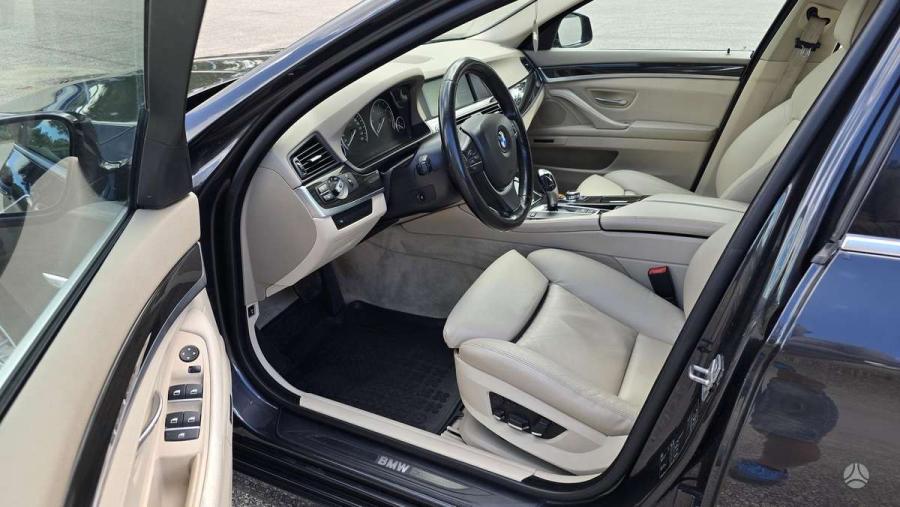 Pelēks BMW 520 2011 Marijampole, ar dzinēja tilpumu 2.00 L un nobraukumu 337 tūkst. km par 6900 €, foto 12 vietnē AUTOMOTO.COM.LV