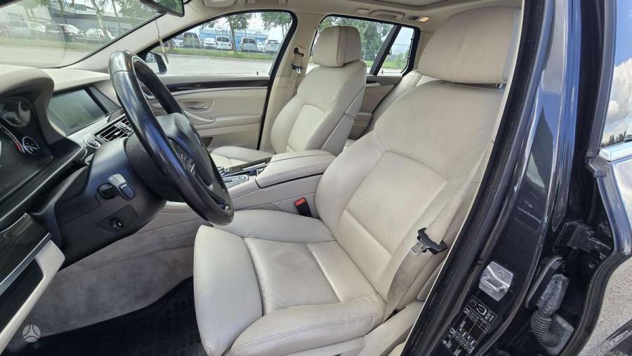 Pelēks BMW 520 2011 Marijampole, ar dzinēja tilpumu 2.00 L un nobraukumu 337 tūkst. km par 6900 €, foto 14 vietnē AUTOMOTO.COM.LV