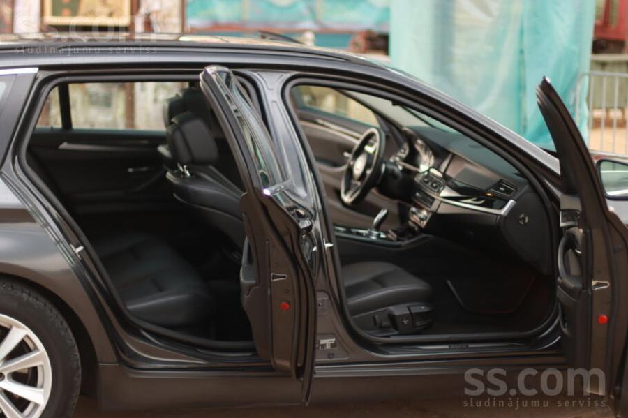 Grey BMW 520 2011 in Riga, with an engine capacity of 2.00 L and mileage of 357 thousand km for 8500 €, photo 7 on AUTOMOTO.COM.LV