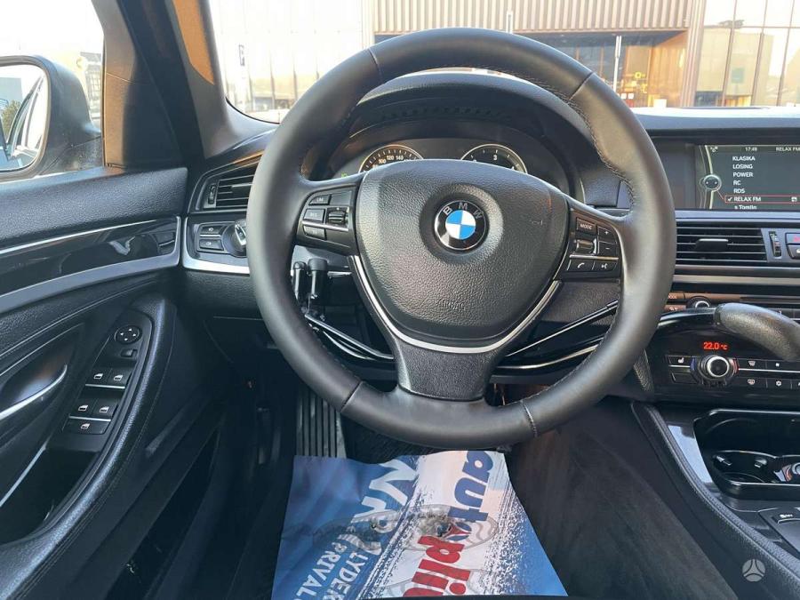 Grey BMW 520 2011 in Siauliai, with an engine capacity of 2.00 L and mileage of 291 thousand km for 7200 €, photo 12 on AUTOMOTO.COM.LV
