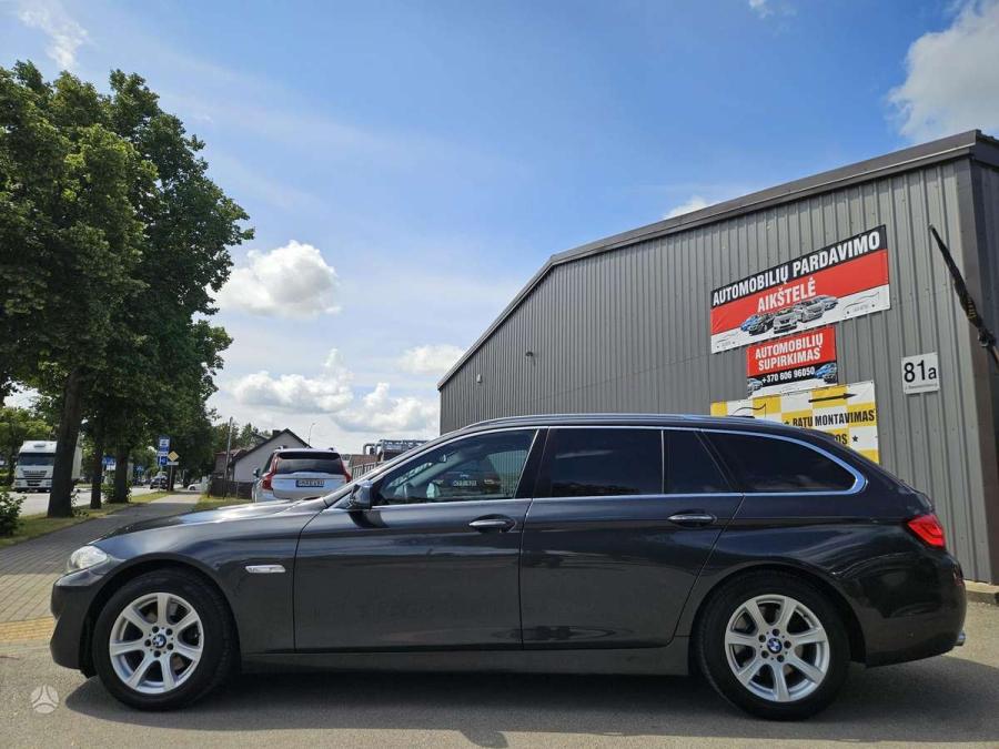 Grey BMW 520 2011 in Siauliai, with an engine capacity of 2.00 L and mileage of 269 thousand km for 7400 €, photo 7 on AUTOMOTO.COM.LV