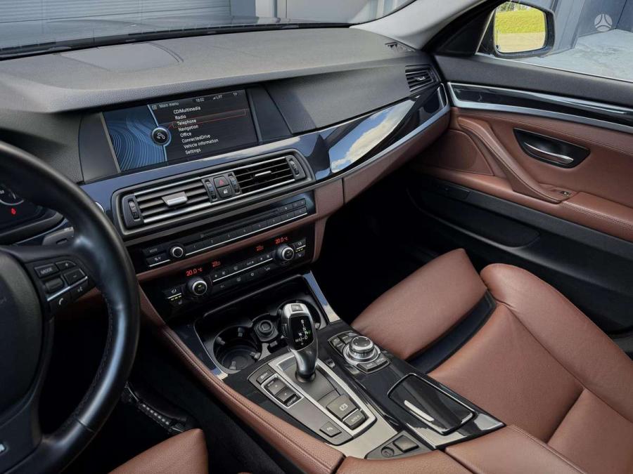 Pelēks BMW 520 2011 Kauņa, ar dzinēja tilpumu 2.00 L un nobraukumu 255 tūkst. km par 8500 €, foto 15 vietnē AUTOMOTO.COM.LV