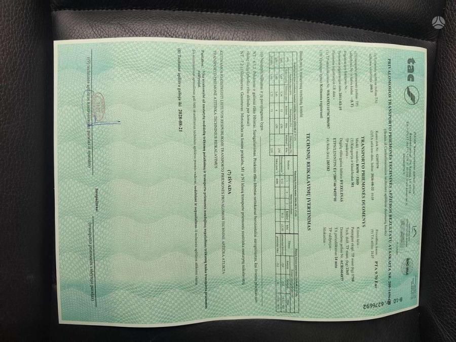 Серый БМВ 520 2011 в Каунас, объемом двигателя 2.00 л и пробегом 285 тыс. км за 6850 €, фото 27 на AUTOMOTO.COM.LV