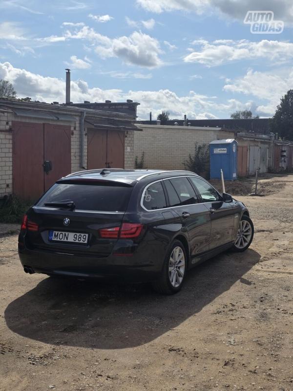 Pelēks BMW 520 2011 Ukmergė, ar dzinēja tilpumu 2.00 L un nobraukumu 234 tūkst. km par 7300 €, foto 5 vietnē AUTOMOTO.COM.LV