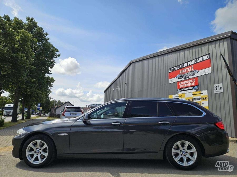 Grey BMW 520 2011 in Siauliai, with an engine capacity of 2.00 L and mileage of 269 thousand km for 6950 €, photo 7 on AUTOMOTO.COM.LV
