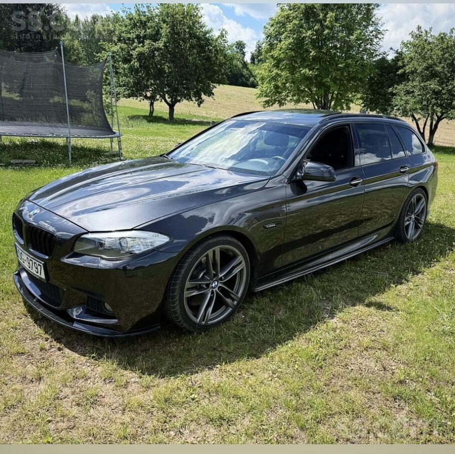Grey BMW 520 2011 in Daugavpils, with an engine capacity of 2.00 L and mileage of 228 thousand km for 10700 €, photo 1 on AUTOMOTO.COM.LV