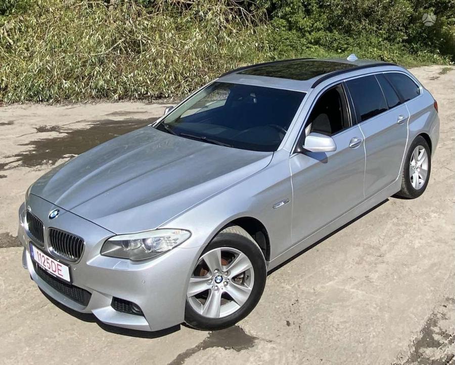 Серый БМВ 520 2011 в Вильнюс, объемом двигателя 2.00 л и пробегом 470 тыс. км за 5500 €, фото 4 на AUTOMOTO.COM.LV