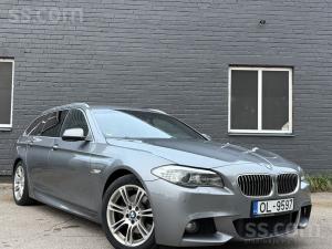 Grey BMW 520 2011 in Tukums, with an engine capacity of 2.00 L and mileage of 263 thousand km for 10490 €, photo 1 on AUTOMOTO.COM.LV
