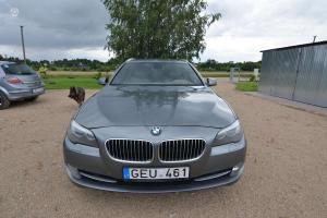 Grey BMW 520 2011 in Siauliai, with an engine capacity of 2.00 L and mileage of 478 thousand km for 6200 €, photo 4 on AUTOMOTO.COM.LV