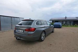 Grey BMW 520 2011 in Siauliai, with an engine capacity of 2.00 L and mileage of 478 thousand km for 6200 €, photo 5 on AUTOMOTO.COM.LV