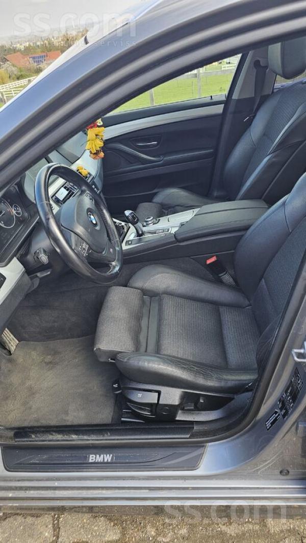 Pelēks BMW 520 2011 Rīga, ar dzinēja tilpumu 2.00 L un nobraukumu 280 tūkst. km par 7500 €, foto 6 vietnē AUTOMOTO.COM.LV