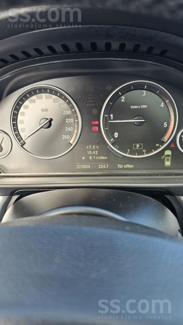 Pelēks BMW 520 2011 Rīga, ar dzinēja tilpumu 2.00 L un nobraukumu 280 tūkst. km par 7500 €, foto 9 vietnē AUTOMOTO.COM.LV