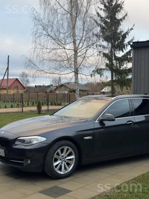 Серый БМВ 520 2011 в Кулдига, объемом двигателя 2.00 л и пробегом 337 тыс. км за 6900 €, фото 1 на AUTOMOTO.COM.LV