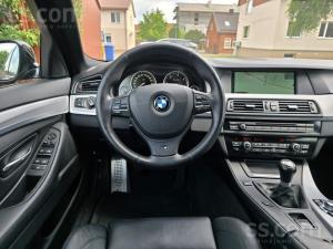 Grey BMW 520 2012 in Jelgava, with an engine capacity of 2.00 L and mileage of 212 thousand km for 7500 €, photo 12 on AUTOMOTO.COM.LV