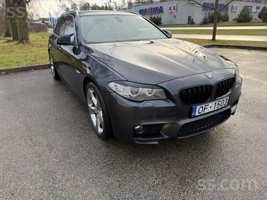 Pelēks BMW 520 2012 Jūrmala, ar dzinēja tilpumu 2.00 L un nobraukumu 217 tūkst. km par 8150 €, foto 2 vietnē AUTOMOTO.COM.LV