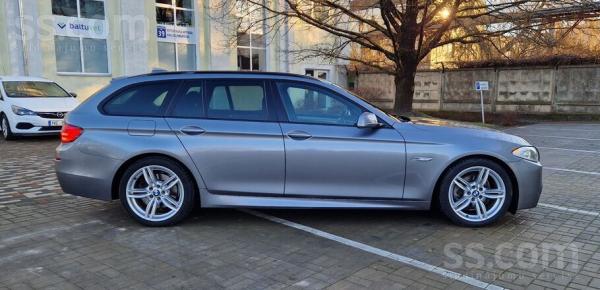 Grey BMW 520 2012 in Jelgava, with an engine capacity of 2.00 L and mileage of 261 thousand km for 9900 €, photo 2 on AUTOMOTO.COM.LV