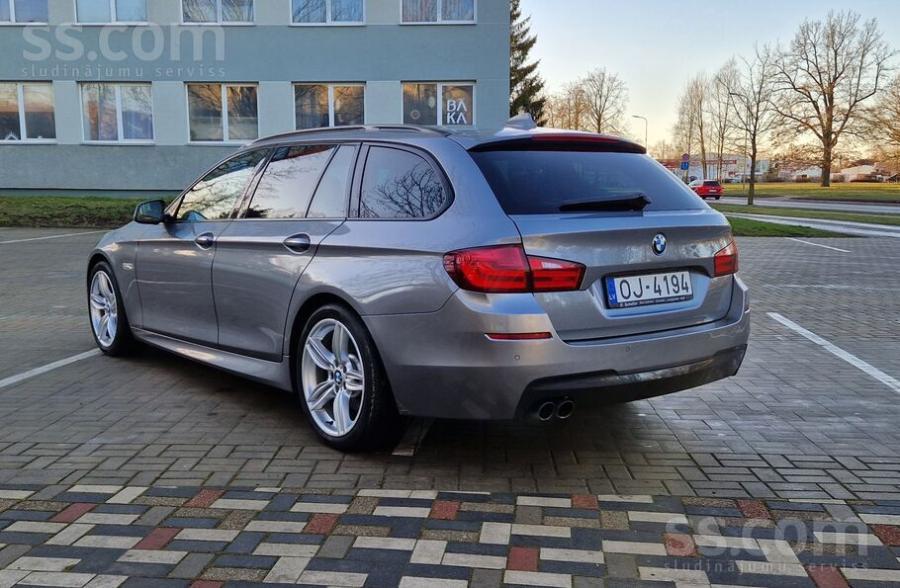 Pelēks BMW 520 2012 Jelgava, ar dzinēja tilpumu 2.00 L un nobraukumu 261 tūkst. km par 9900 €, foto 5 vietnē AUTOMOTO.COM.LV