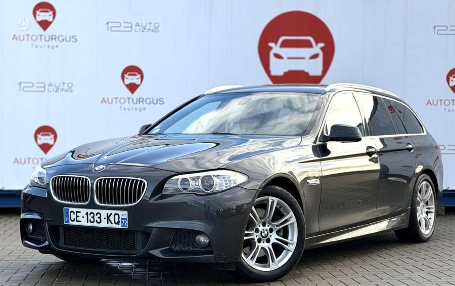 Grey BMW 520 2012 in Taurage, with an engine capacity of 2.00 L and mileage of 347 thousand km for 7900 €, photo 1 on AUTOMOTO.COM.LV