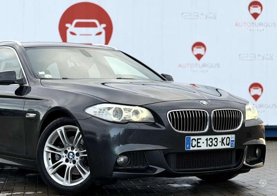 Grey BMW 520 2012 in Taurage, with an engine capacity of 2.00 L and mileage of 347 thousand km for 7900 €, photo 6 on AUTOMOTO.COM.LV