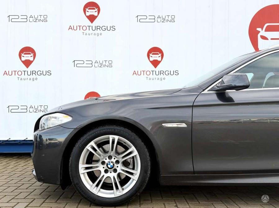 Grey BMW 520 2012 in Taurage, with an engine capacity of 2.00 L and mileage of 347 thousand km for 7900 €, photo 11 on AUTOMOTO.COM.LV