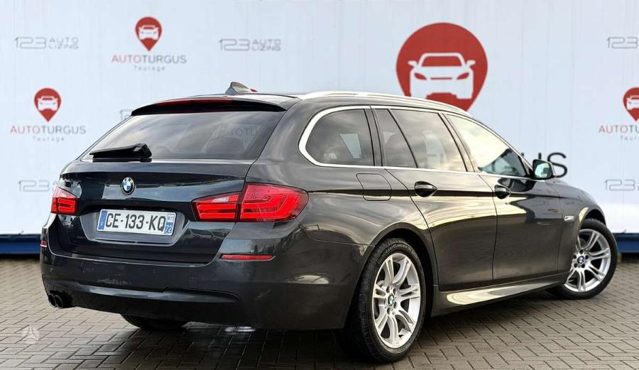Grey BMW 520 2012 in Taurage, with an engine capacity of 2.00 L and mileage of 347 thousand km for 7900 €, photo 13 on AUTOMOTO.COM.LV