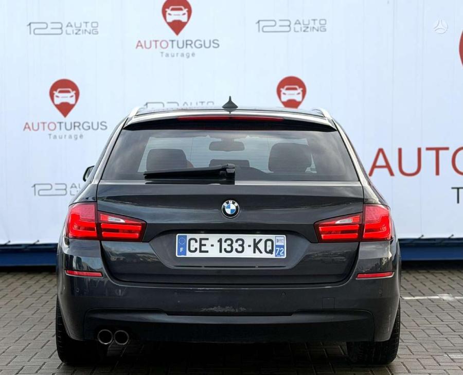 Grey BMW 520 2012 in Taurage, with an engine capacity of 2.00 L and mileage of 347 thousand km for 7900 €, photo 15 on AUTOMOTO.COM.LV