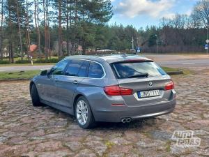 Grey BMW 520 2012 in Vilnius, with an engine capacity of 2.00 L and mileage of 300 thousand km for 8900 €, photo 5 on AUTOMOTO.COM.LV