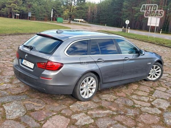 Grey BMW 520 2012 in Vilnius, with an engine capacity of 2.00 L and mileage of 300 thousand km for 8900 €, photo 6 on AUTOMOTO.COM.LV