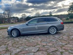 Grey BMW 520 2012 in Vilnius, with an engine capacity of 2.00 L and mileage of 300 thousand km for 8900 €, photo 10 on AUTOMOTO.COM.LV