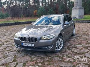 Grey BMW 520 2012 in Vilnius, with an engine capacity of 2.00 L and mileage of 300 thousand km for 8900 €, photo 11 on AUTOMOTO.COM.LV