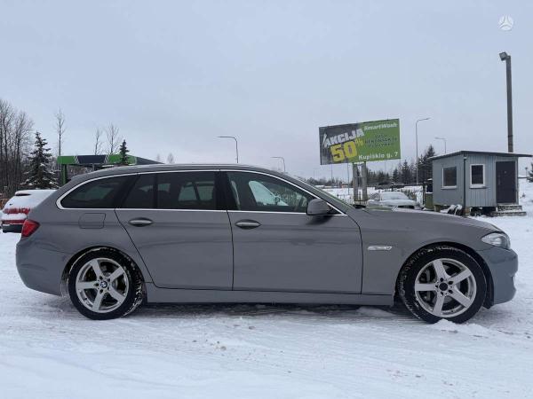 Pelēks BMW 520 2012 Utena, ar dzinēja tilpumu 2.00 L un nobraukumu 287 tūkst. km par 7600 €, foto 6 vietnē AUTOMOTO.COM.LV