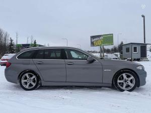 Grey BMW 520 2012 in Utena, with an engine capacity of 2.00 L and mileage of 287 thousand km for 7600 €, photo 6 on AUTOMOTO.COM.LV